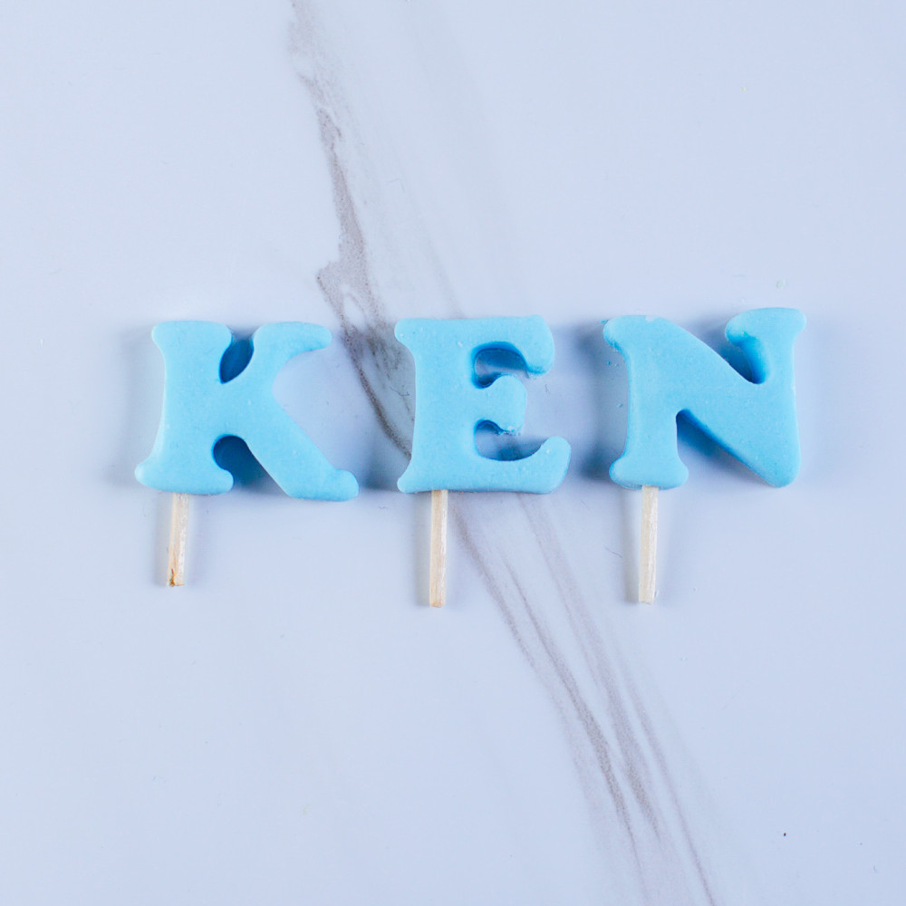 Fondant Letters