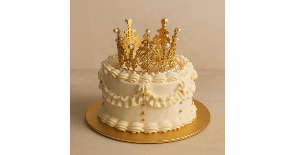 Mini Crown Cake (4 inch) - Edith Patisserie