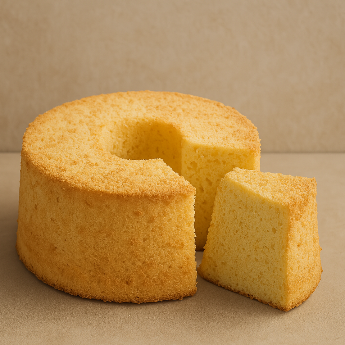 Japanese Yuzu Chiffon Cake - 8" - Edith Patisserie